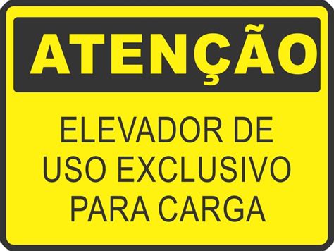 Elevador De Uso Exclusivo Para Cargas All Plak Oficina De Comunica O