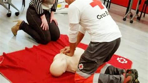 Cruz Roja Española en Almazán organiza un taller práctico de Primeros