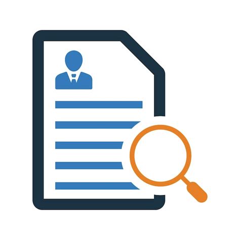 Premium Vector Seo Cv Icon