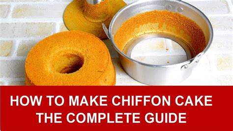Easy Classic Chiffon Cake Recipe Tasty Light