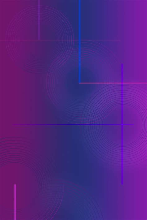 Círculo Roxo Azul Linha Gradiente De Fundo Roxo Azul Ring Line