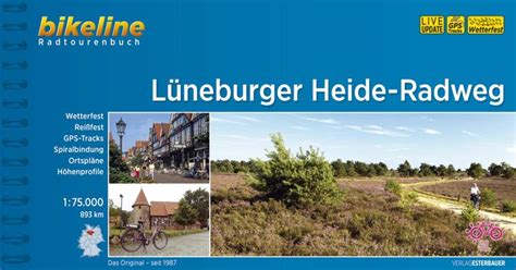 Bikeline Radtourenbuch Lüneburger Heide Radweg Radtourenbuch und