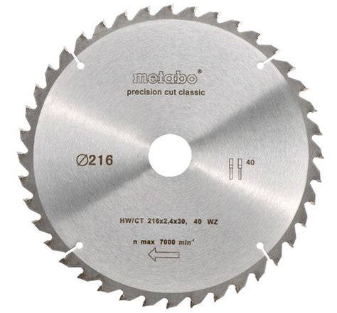 METABO Lame Scie Circulaire HW CT Outil Maxi Pro