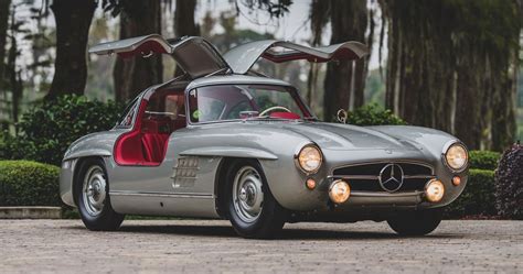 Rare Mercedes Benz Sl Alloy Gullwing Up For Sale At Rm Sotheby S
