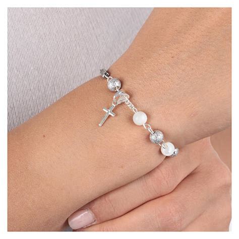 Pulsera Decenario Plata 925 Nacar 6 Mm Venta Online En HOLYART