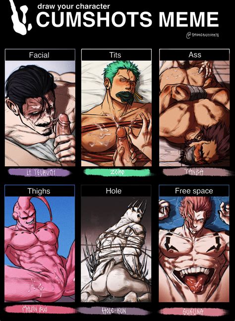 Roronoa Zoro Ryoumen Sukuna Tsurumi Tokushirou Majin Buu Ryoumen