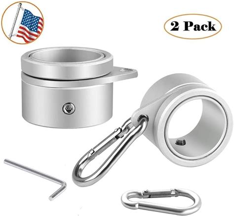 Amazon Aluminum Alloy Flag Pole Rings 360 Rotating Flagpole