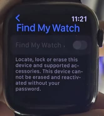 Turn Off Find My Apple Watch Ways Provided