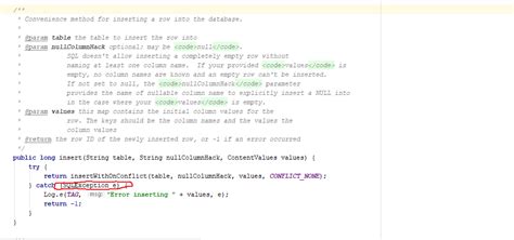 how to display sqlexception while insert or update operation