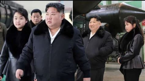 Potret Kim Ju Ae Putri Imut Kim Jong Un Melihat Persenjataan Nuklir