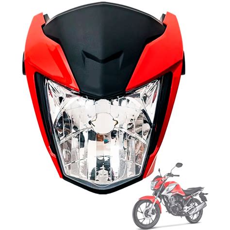 Farol Honda Titan Cg 160 Frente 2022 2024 Suporte Aranha Faz A Boa