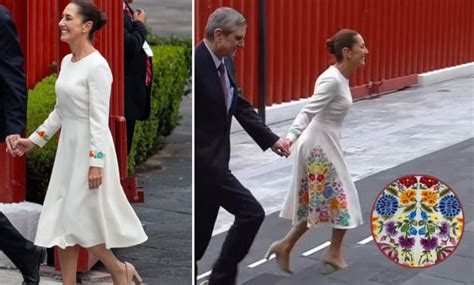 Este es el vestido de Claudia Sheinbaum para la toma de posesión