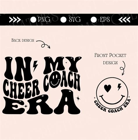 In My Cheer Coach Era Cheer Coach Svg Cheer Svg Etsy