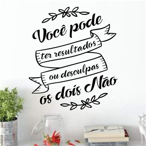Adesivo de Parede Frases Você Pode Elo7 Produtos Especiais