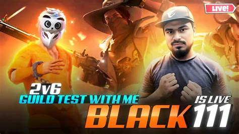 2vs6 Practice And Guild Test With Best Players Subscribers BLACK 111