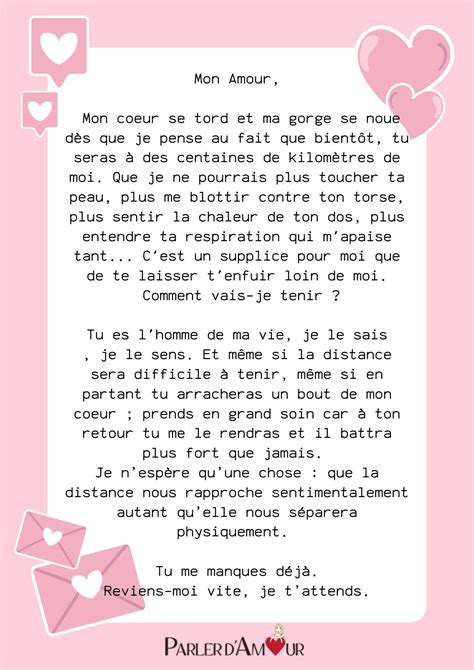 Lettre D Amour Pour Dire Tu Me Manques Lettre Amour Id E De Lettre
