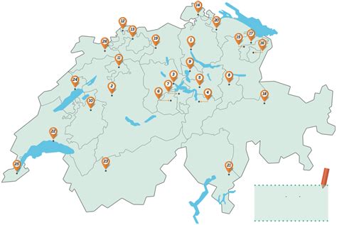 Geografie Der Schweiz Kantonshauptorte Diagram Quizlet