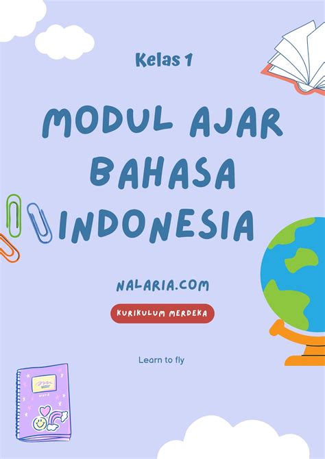 Modul Ajar Bahasa Indonesia Kurikulum Merdeka Kelas 1 SD Semester 2