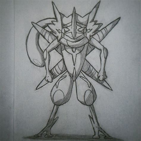 Hướng dẫn cách vẽ pokemon ash greninja đơn giản và đẹp mắt nhất