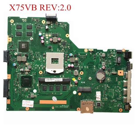 SZWXZY excelente placa base para portátil Asus X75VC X75VB X75VD REV