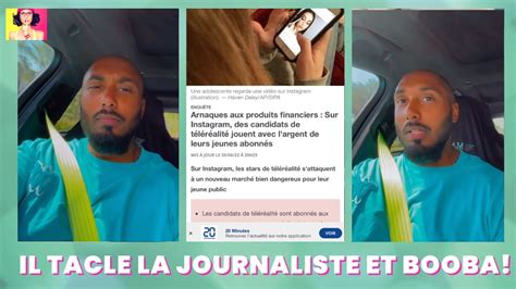 MARC BLATA TACLE BOOBA ET LA JOURNALISTE DE L ARTICLE SUR LUI ET LES