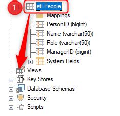 Create A Self Join Table Using Custom Views Timextender Support