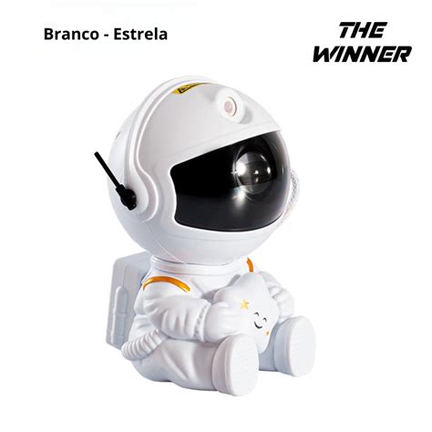 Astronauta Projetor Estelar Galaxy Star Dream