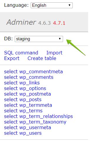 How To Repair MySQL Database With Phpmyadmin And Adminer WP STAGING