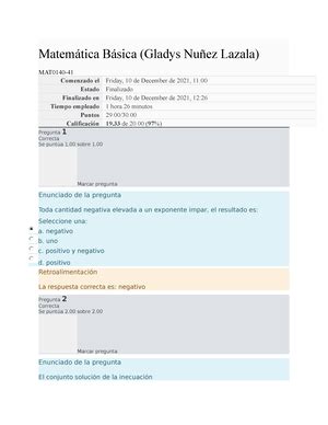 Matem Tica B Sica Mat Uasd Studocu
