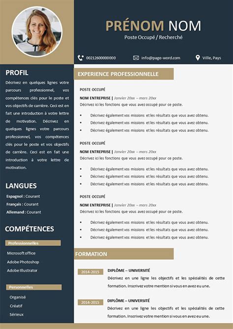 Modèles de documents au format Word et PDF prêts à être téléchargés