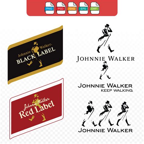 Johnnie Walker Svg Png Dxf Cricut File Svg Bundle Sticker Cricut Svg