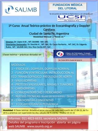 Santa Fe Cardiaco Doppler PDF