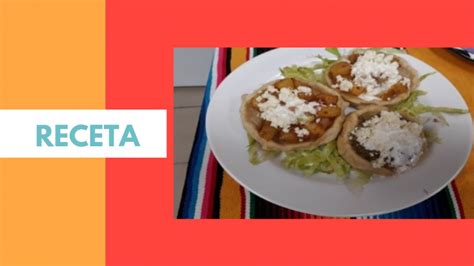 Sopes de papa con chorizo USMA Panamá Receta