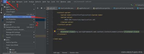 ntext contextloaderlistener，监听器导致tomcat启动报错 配置应用程序监听器[org