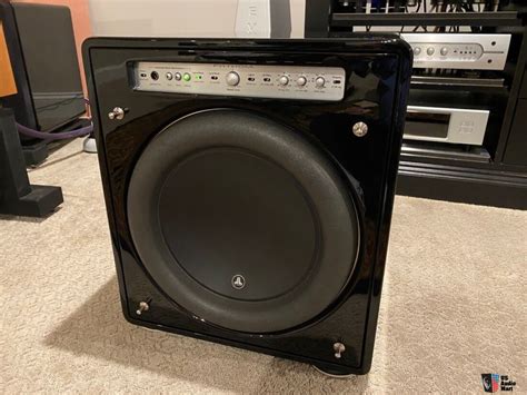 Jl Audio F V Subwoofer In Gloss Black Photo Us Audio Mart