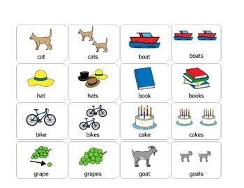 Plurals By Speech Language Pathology Resources TpT