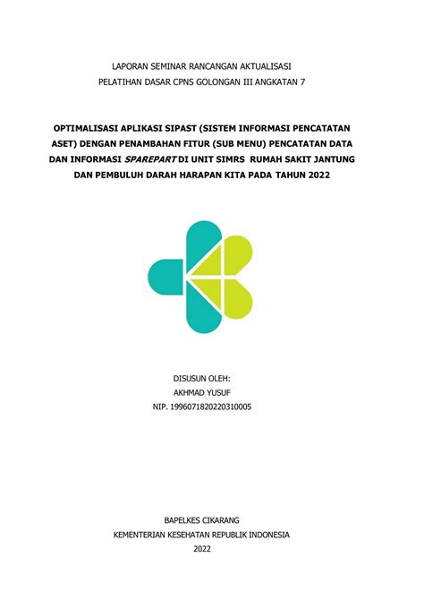Aplikasi Sipast Sistem Informasi Pencatatan Aset Dgnpenambahan Fitur