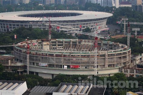 Foto Target Pembangunan Stadion Indoor Multifungsi GBK Desember 2022
