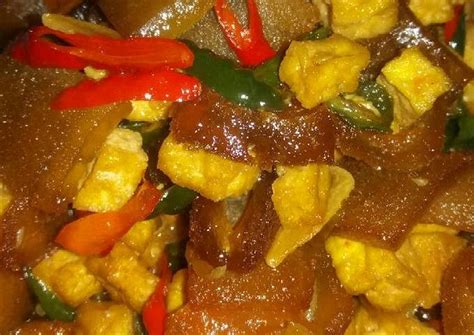 Resep Tumis Kikil Tahu Exsta Pedas Oleh Allice Cookpad