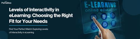 Levels Of Interactivity In Elearning Choosing The Right Fit For Your Needs