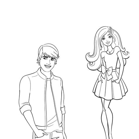 Desenhos Da Barbie Para Colorir Recortar E Imprimir Artesanato
