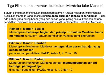 IMPLEMENTASI KURIKULUM MERDEKA Pptx