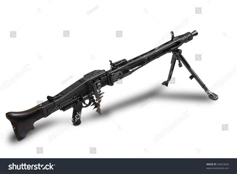 German Light Machine Gun Mg42 Best Stockfoto 24623656 Shutterstock