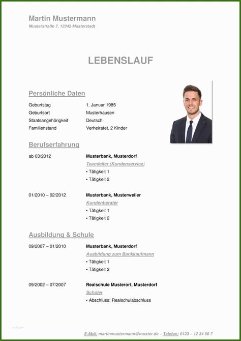 009 Lebenslauf Vorlage Word Tabellarischer Lebenslauf Vorlage