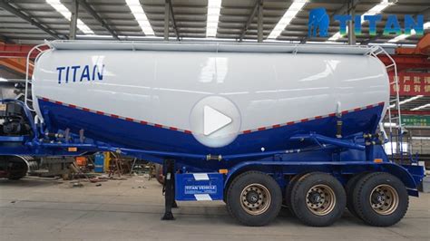 Bulk Cement Fly Ash Tank Trailer Semi Trailer By Professional Supplier