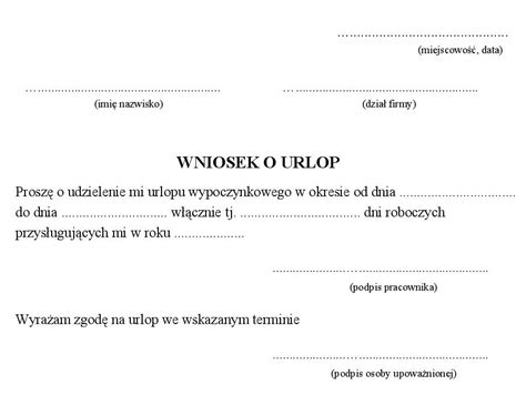 Social Trends Wniosek O Urlop Macierzynski Wzor Wraz Z Omowieniem Do