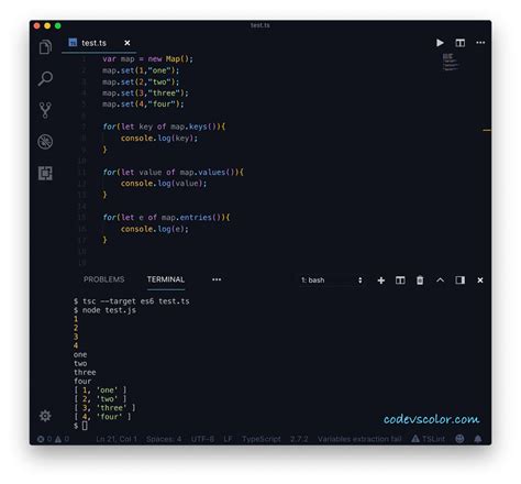 Forof Loop Of Typescript Explanation With Examples Codevscolor