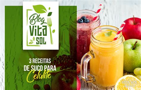 3 Receitas De Suco Para Celulite Vita Sol