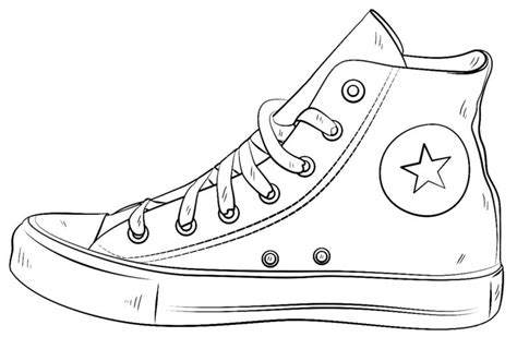 Desenhos De Sapatos Para Colorir Bora Colorir