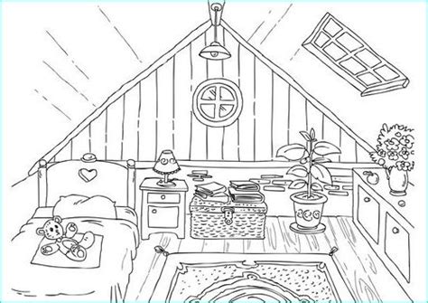 Coloriage Int Rieur Maison Beau Images Interieur Maison Coloriage